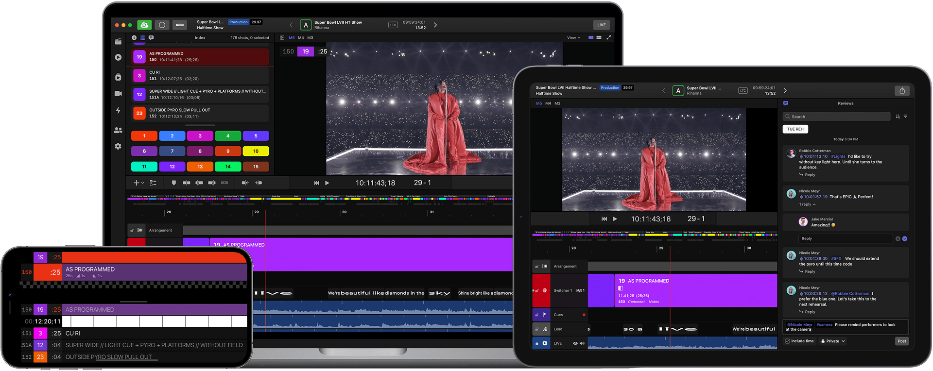 LiveEdit: all-in-one collaborative tool for producing better shows